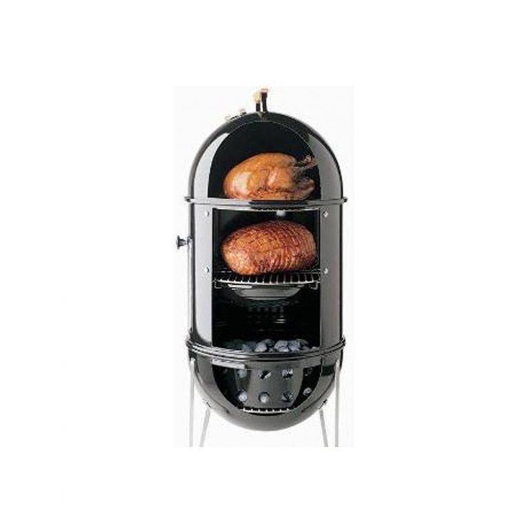 Weber® Smokey Mountain Cooker™, faszenes füstölő 47 cm, fekete - Grill Guru